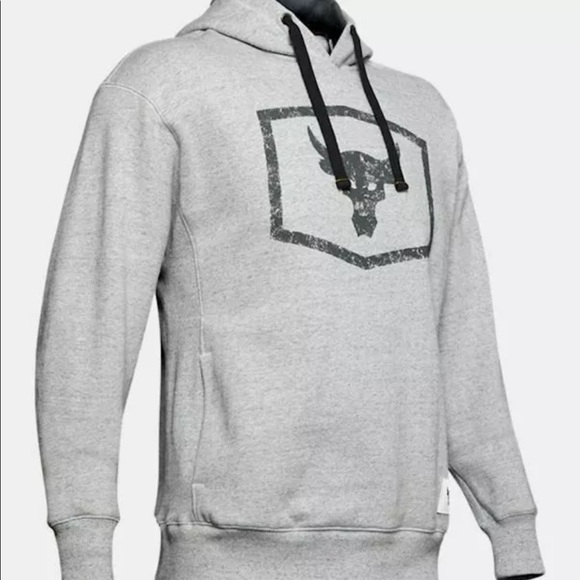 Under Armour | Shirts | Mens Under Armour Project Rock Warmup Pullover ...